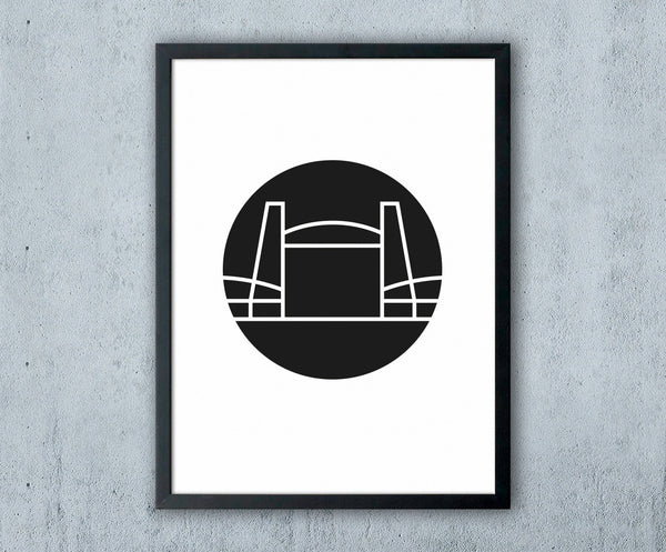 Poster | De Hef Rotterdam - mooi cadeau of relatiegeschenk – ICON010